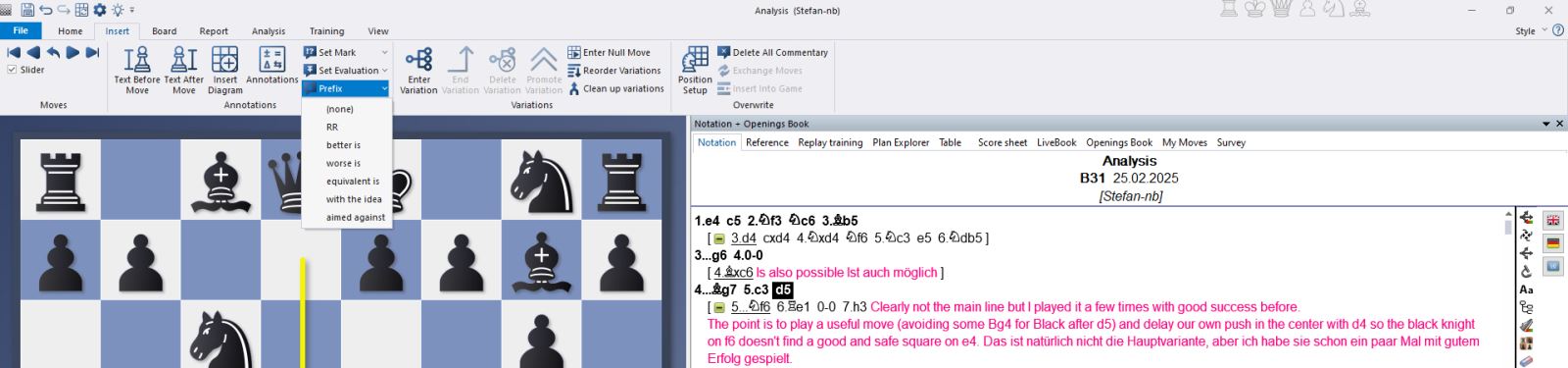 ChessBase 18 – Tips for Beginners, Part 5: Annotations | ChessBase